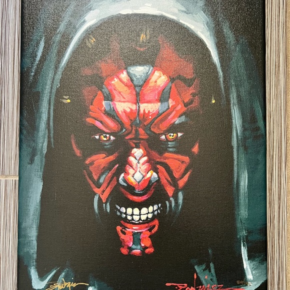 Acme Archives LTD | Art | Star Wars Darth Maul Painting | Poshmark